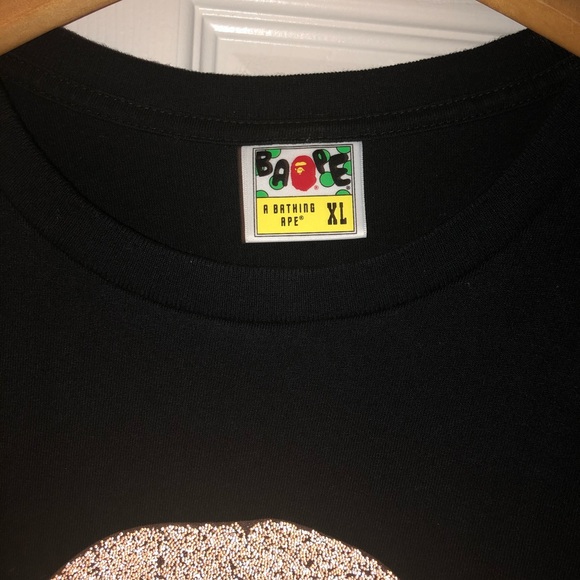 Bape | Shirts | Bape Rhinestone Shirt Rare | Poshmark